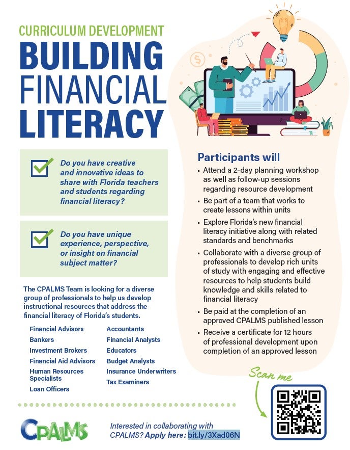 Building Financial Literacy Learning Systems Institute